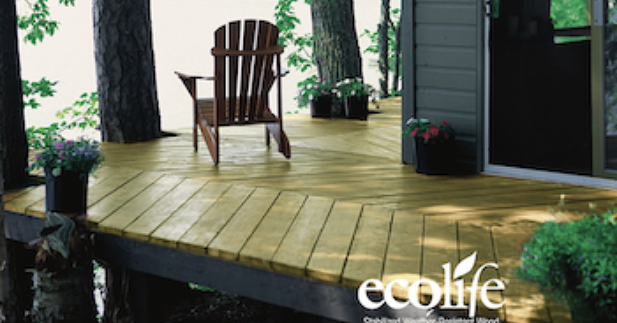 About Ecolife® Treated Wood | Treated Wood